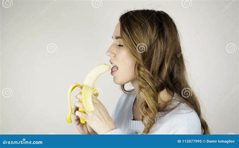 Girl Sucking Banana