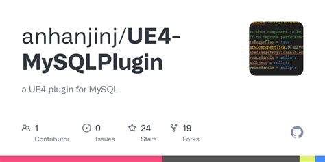 Github Anhanjinjue4 Mysqlplugin A Ue4 Plugin For Mysql