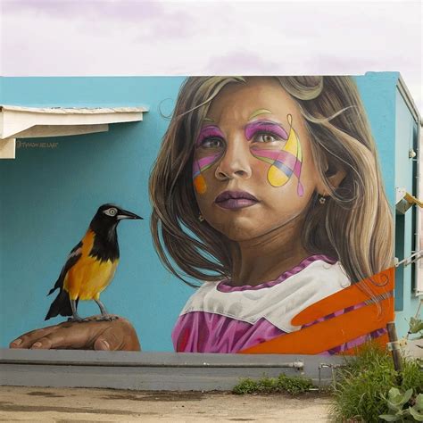 Streetart Tymon De Laat Kralendijk Bonaire Caribbean Netherlands