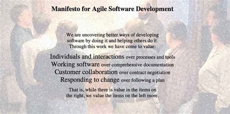 The Agile Software Development Manifesto Agile Software Development