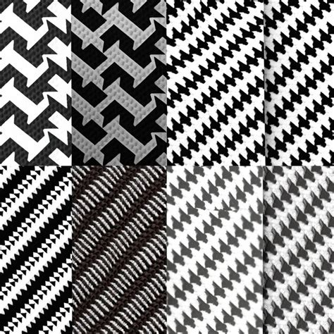 Premium Vector Isometric Vector Houndstooth Patterns On White Back