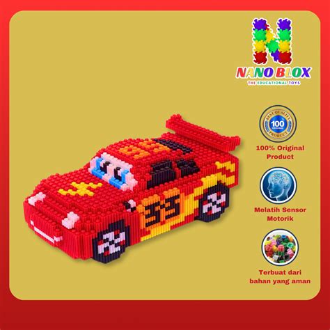 Jual Mainan Nano Block Mobil 8664 Bricks Education Nano Block