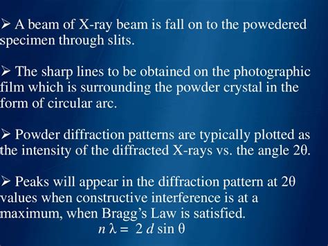 X Ray Powder Diffraction