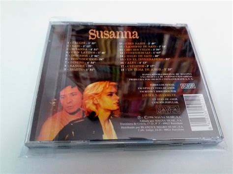 Original Soundtrack Susanna Cd 18 Tracks Javier Navarrete Banda