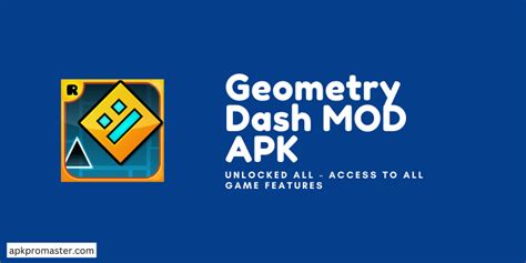 Geometry Dash Mod Apk Unlocked All Full Version