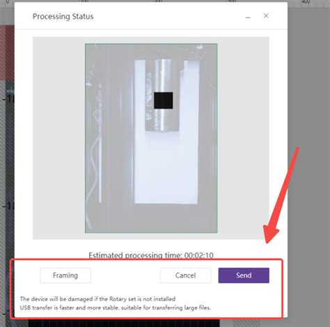 No Send Option In Processing Window Wecreat Support