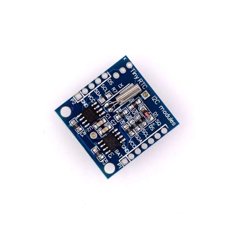 Ds1307 Rtc Real Time Clock Module With Battery Backup And I2c Interfac Techtoast