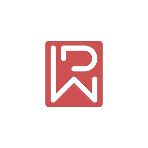 Premium Vector | WD flat logo design