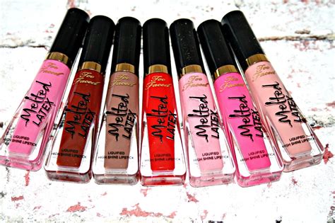 Beautyqueenuk A Uk Beauty And Lifestyle Blog Toofaced Melted Latex