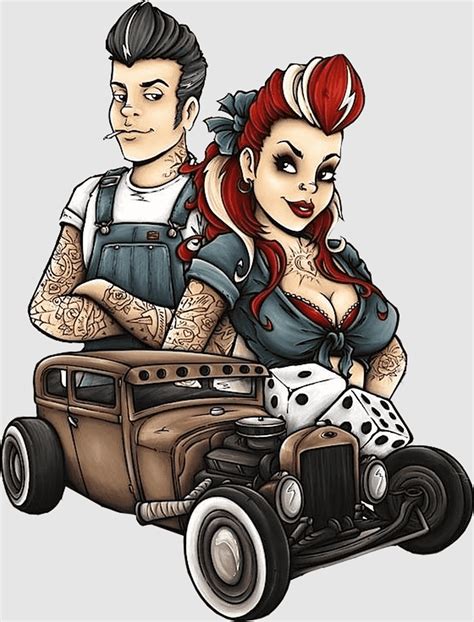 Retro Pin Up Girl Rockabilly Vintage Bridal Shower Pr