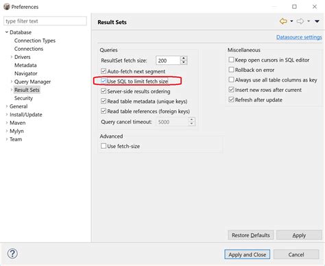 Sql Error Internal Jdbc Driver Error · Issue 2656 · Dbeaverdbeaver