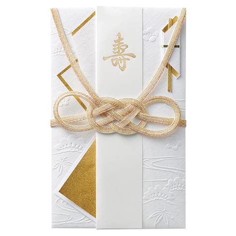 和しぐさ エンボス金封 大判総金寿 キ Ws2104 金封（祝儀袋）｜株式会社マルアイ｜祝儀用品、封筒、包装、文具【紙製品】