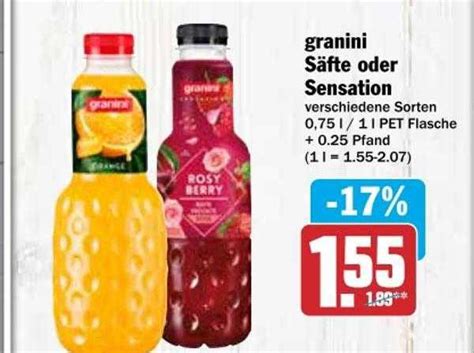 Granini Säfte Oder Sensation Angebot bei Dodenhof 1Prospekte de