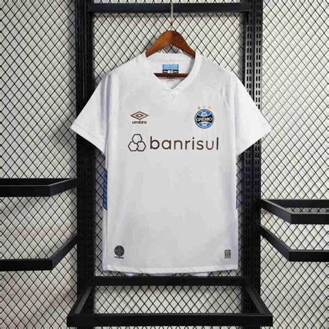Camisa Grêmio away 2023 24 Loucos Por Mantos