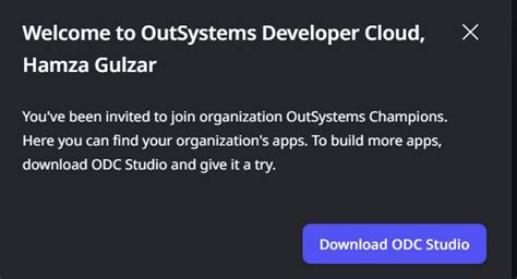 Hamza Gulzar On Linkedin Odc Outsystems