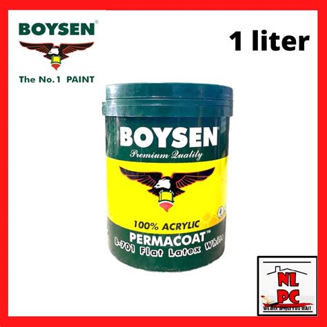 Boysen Flat Latex White 1 Liter Lazada Ph