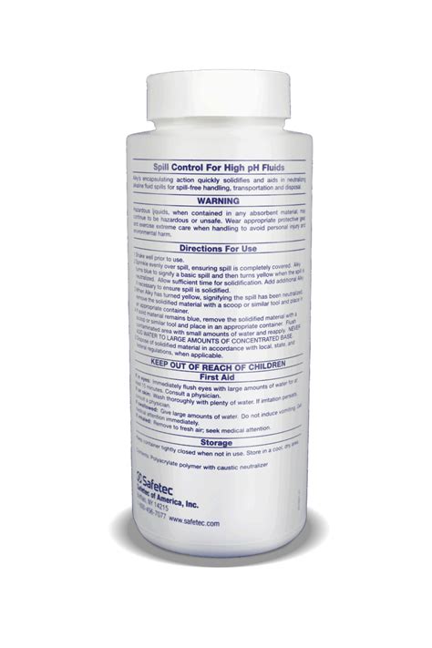 15 Oz Alky Safetec Of America