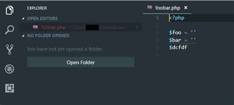 Php Validation Not Working When Folder Is Open In Explorer · Issue