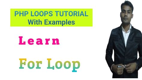 How To Use For Loop In Php Php Loop Tutorial Computer Php Youtube