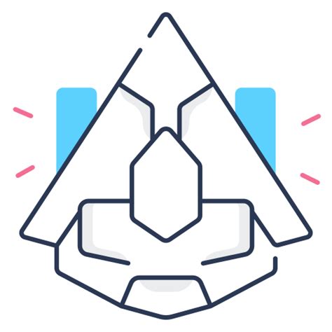 Spaceship Generic Color Fill Icon