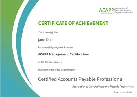 How Do You Become A Certified Accounts Payable Professional Accounts Payable Practitioner