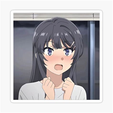 Seishun Buta Yarou Wa Bunny Girl Senpai No Yume Wo Minai Sticker For Sale By Funstik Redbubble
