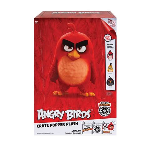 Angry Birds Crate Popper Plush Russ
