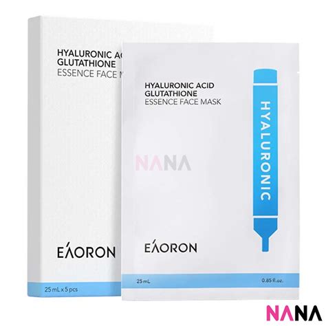 Eaoron Hyaluronic Acid Collagen Hydrating Face Mask 5 Sheets Box