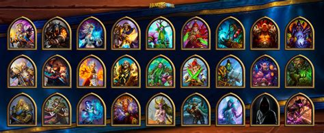 Hearthstone Class Hero By Maxdemon6 On Deviantart