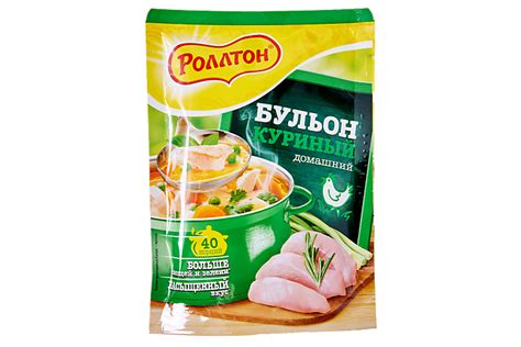 Бульон куриный «Роллтон» Домашний, 100 г – купить по приятной цене с ...