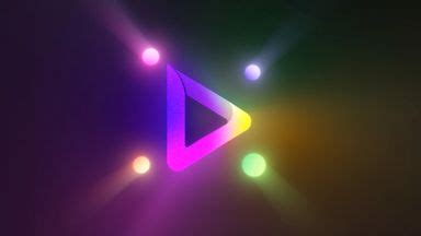 Illuminated Circles Intro Widescreen Renderforest