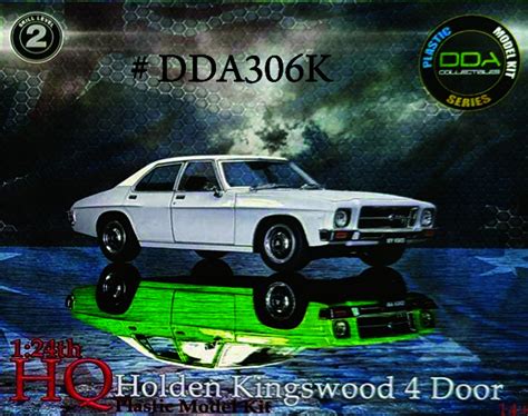 Dda Slammed Hq Holden Custom 4 Door 124 Scale Plastic Model Kit