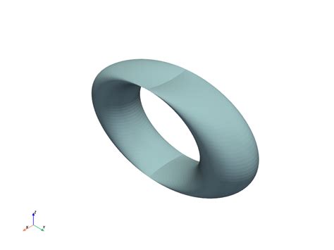 Parametric Geometric Objects — Pyvista 0450 Documentation