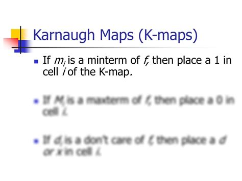 SOLUTION How To Map Min And Max Terms On K Map Studypool