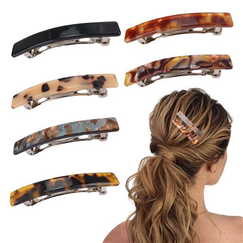 Amazon Fumwase 6PCS Hair Barrettes For Women Shell Hair Clip Hair