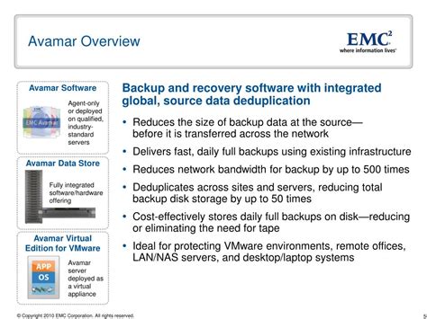 Ppt Emc Avamar Powerpoint Presentation Free Download Id4416139