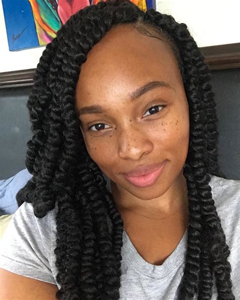 Passion Twists Spring Twists And Marley Twists Are Beautiful Braided Hairstyles For Black