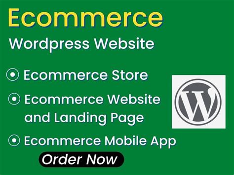 Ecommerce Website Design Ecommerce Web Store Wordpress Ecommerce