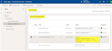 Aspiring Architect Power Apps Test Studio Automation Testing