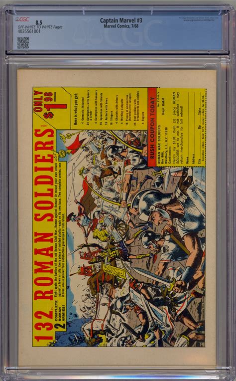 Captain Marvel 3 1968 Jackal Relic Comics