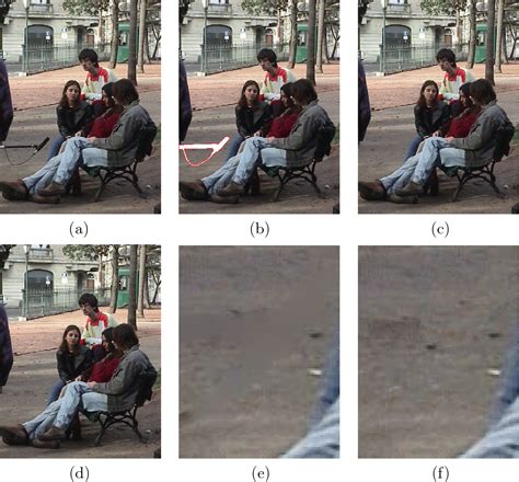 Figure 2 From Gradient Based Image Completion By Solving The Poisson