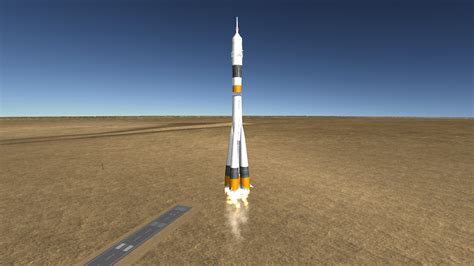 R 7 With Soyuz Payload R KerbalSpaceProgram