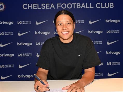 Matildas Super League Sam Kerr Stays True Blue With Chelsea Despite