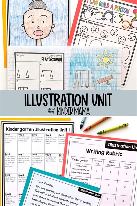 Kindergarten Illustration Unit I Can Draw With Shapes Draw And