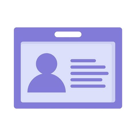 Id Card Illustration 35747521 Vector Art At Vecteezy