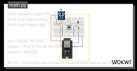 Temperaturesensor Wokwi Esp32 Stm32 Arduino Simulator