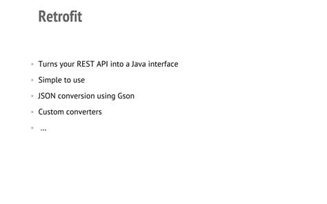 introduction to retrofit and rxjava ppt
