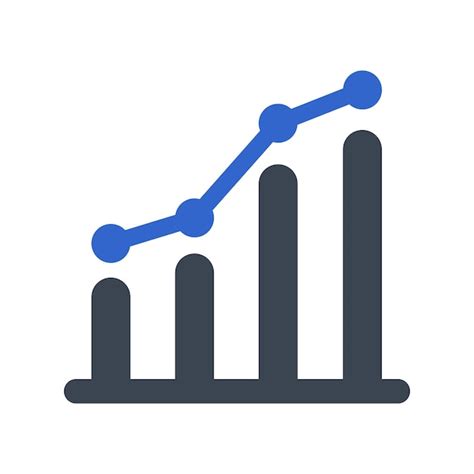Premium Vector Growth Analysis Icon