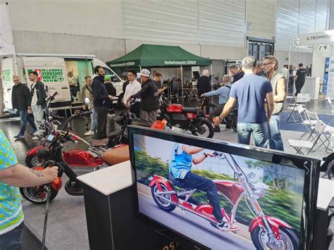 Intermot 2022 Rooder Mangosteen Elektro Roller Chopper Citycoco Scoote