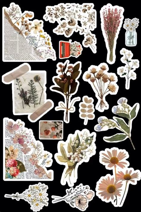 Pin Oleh Willy Di Printables Pola Bunga Kartu Bunga Bunga Vintage